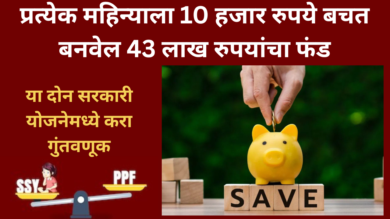 Ppf And Ssy Investment Save Rs 10000 Every Month : प्रत्येक महिन्याला ...